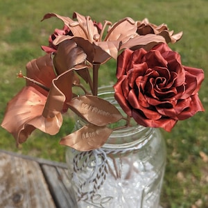 Copper Rose - Etsy