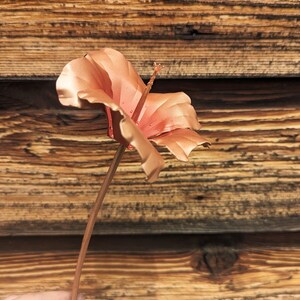 Copper Hibiscus - Etsy
