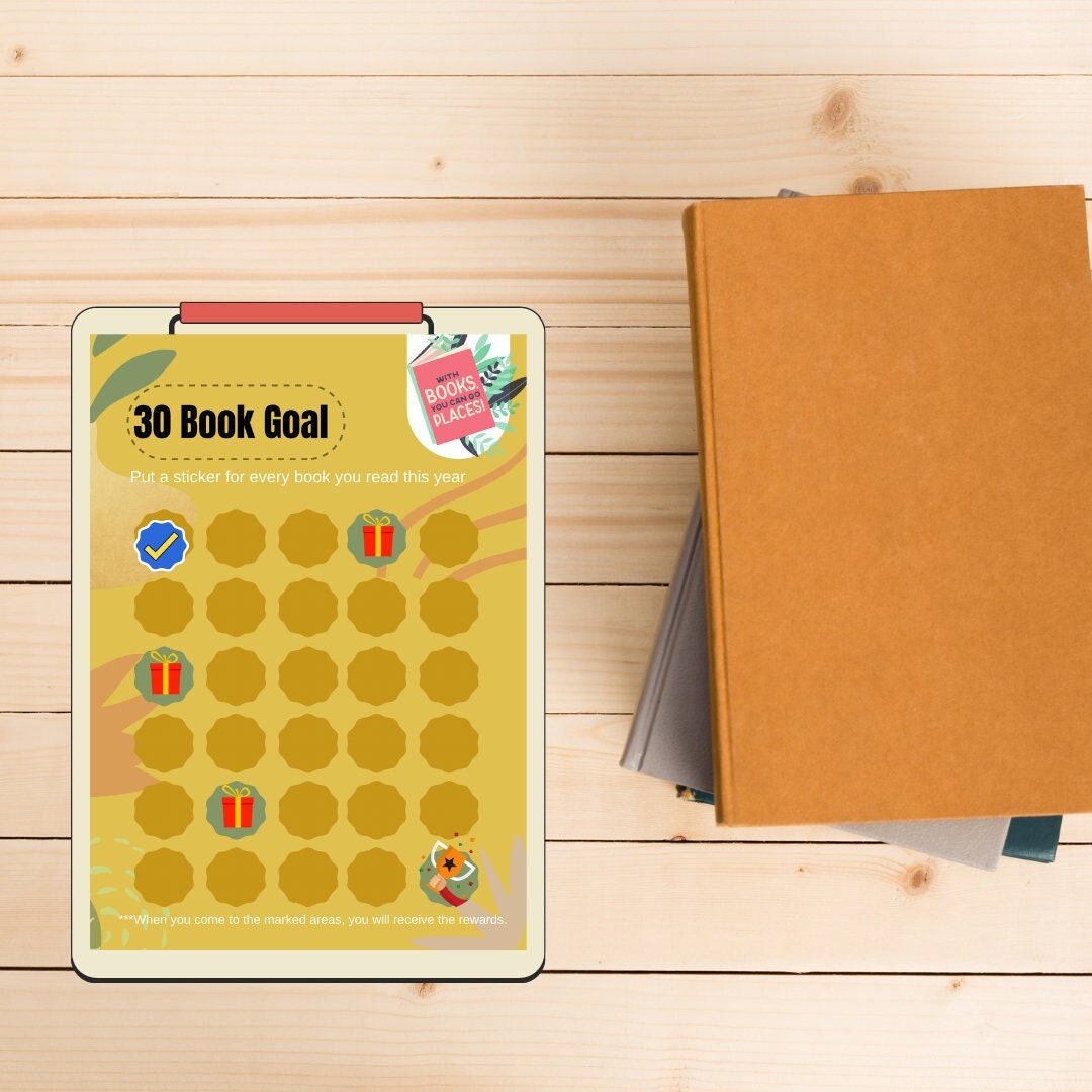 Book Reward Chart , Book , Reward Chart , Read Chart , Printable ...