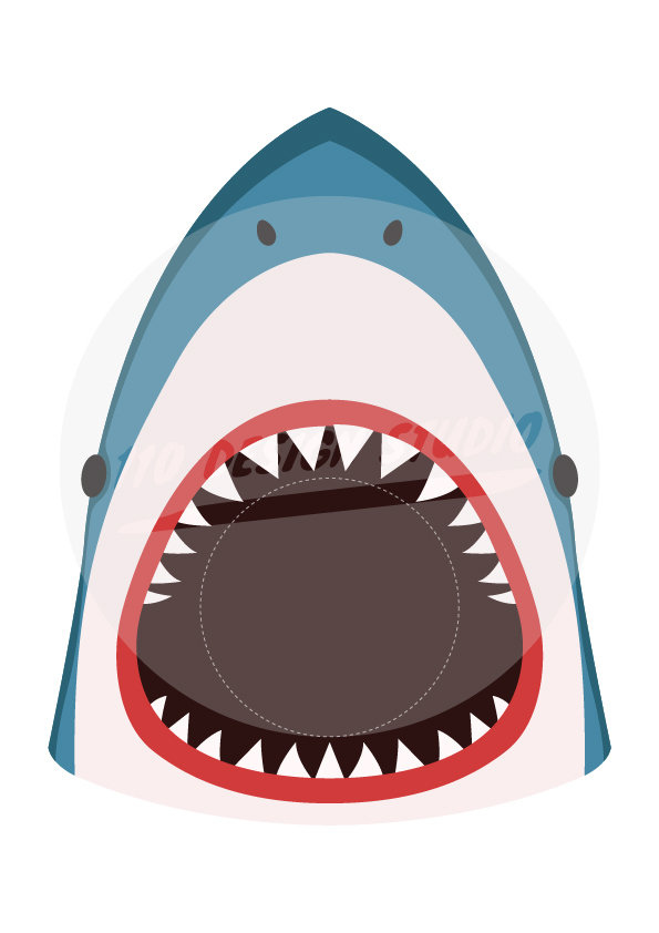 Shark Toss, Feed the Shark, Shark Birthday Party, Shark Game, Shark ...