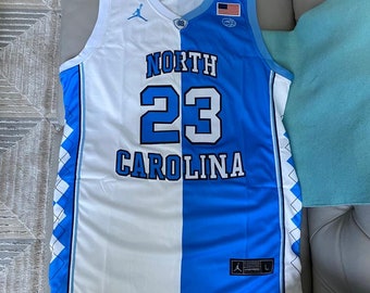 Michael Jordan Unc Jersey - Etsy