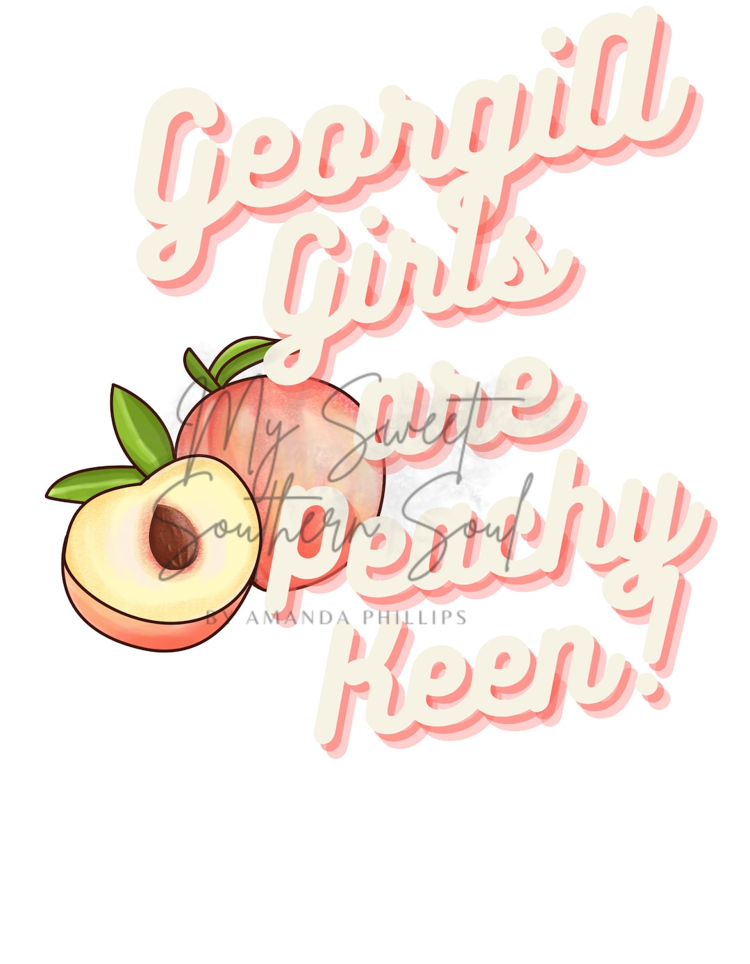 Just Peachy Keen - Etsy