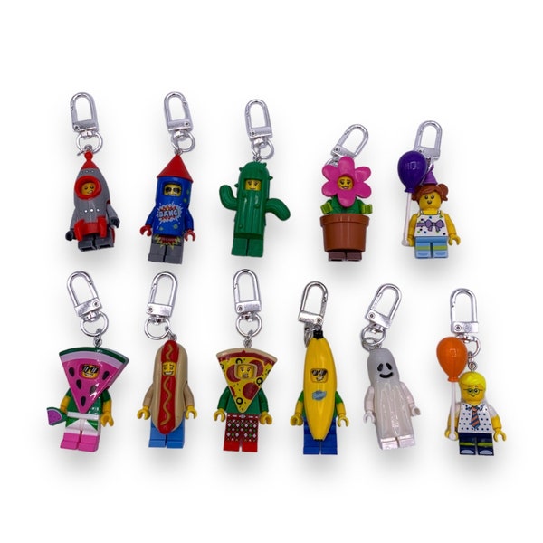 Custom Legos Keychain - Etsy