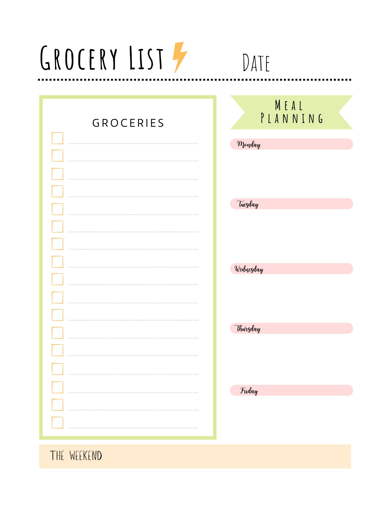 Adult DAILY PLANNER, Digital Download, Organizer Home, Work, Life, Etc ...