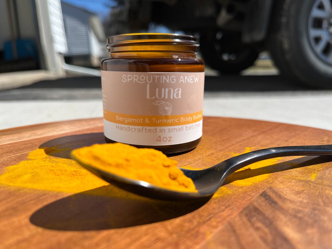 Luna| Bergamot & Turmeric Body Butter | Moisturizer - Etsy