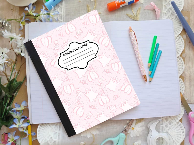 Printable Composition Notebook Cover PNG Back to School Personal ...