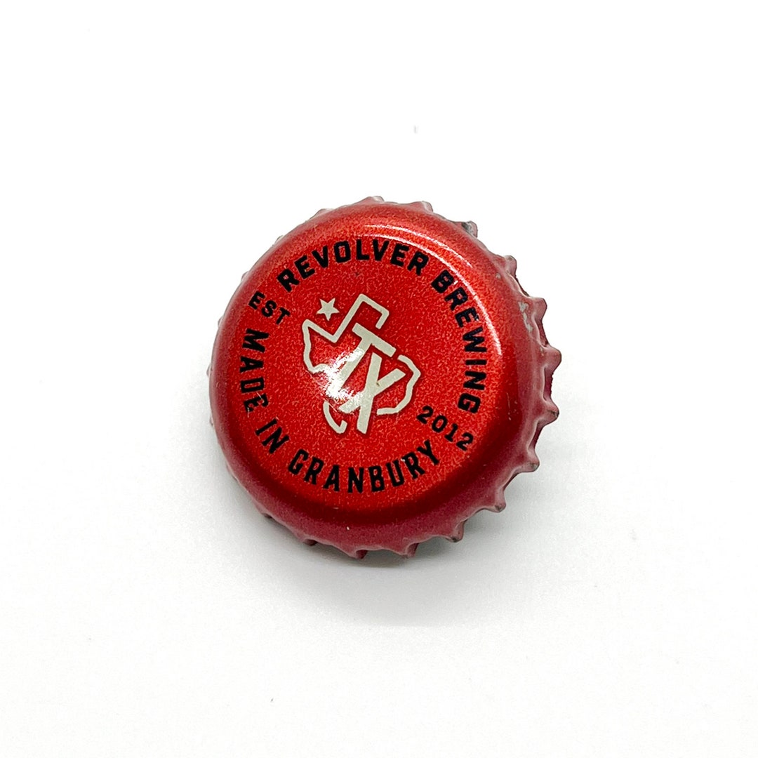 Western Hat Pin / Bottle Cap / Cowboy Hat Pin / Revolver Brewing Beer ...