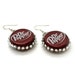 Dr. Pepper Double-sided Bottlecap Earrings With Rhinestone Edges - Etsy
