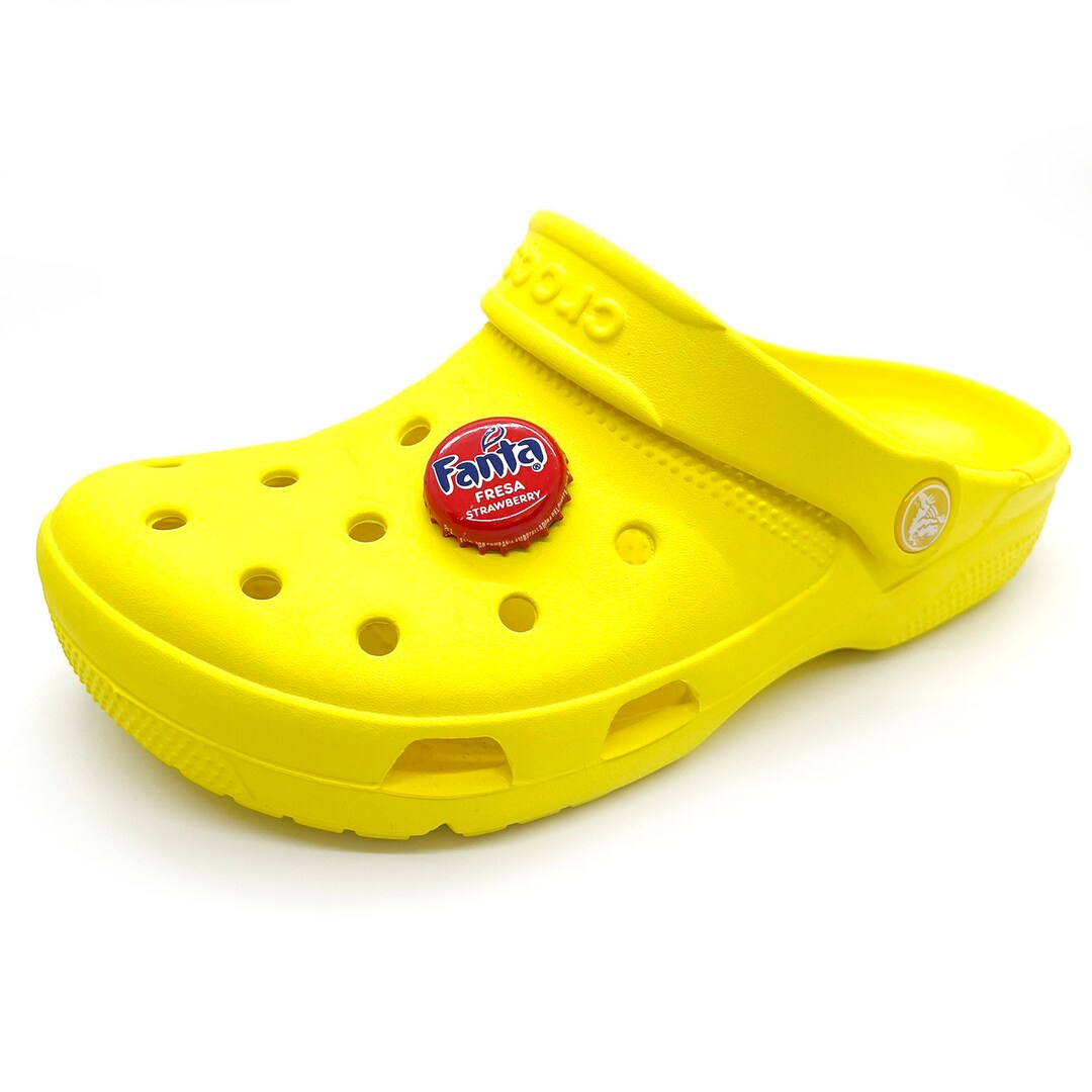 Fanta Strawberry Bottlecap Shoe Charm for Foam Clog Sandals - Etsy