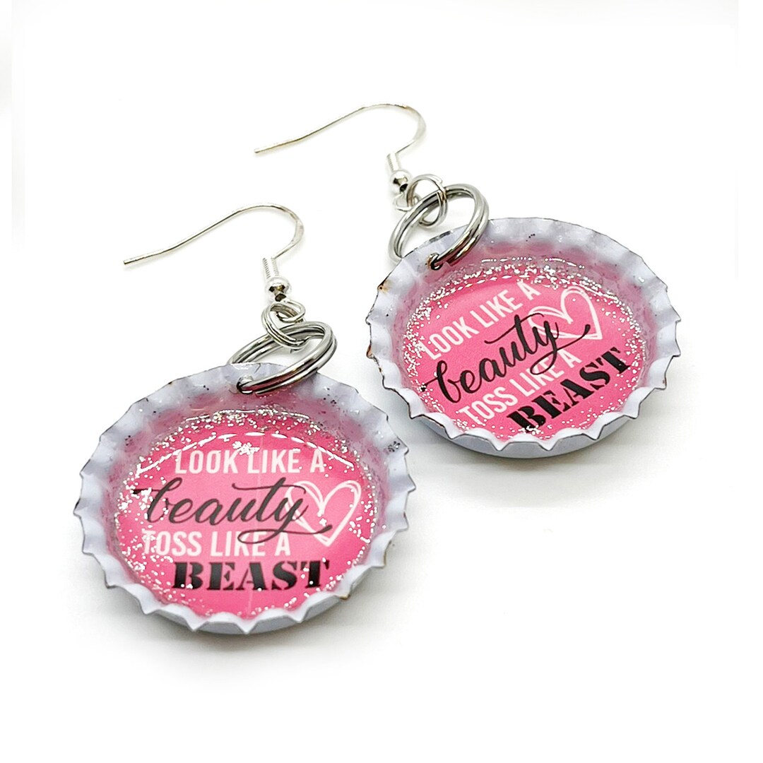 Colorguard Earrings - Toss Like A Beast - Etsy