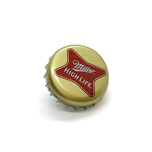 Miller High Life Bottle Cap Hat Pin: Western Accessory - Etsy
