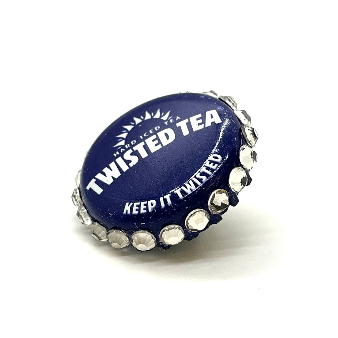 Rhinestone Twisted Tea Bottle Cap Hat Pin: Western Cowgirl Accessory - Etsy