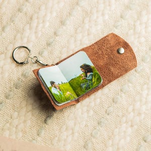 Photobook Keychain, Photo Keychain, Small Photo Album Keychain, Picture ...