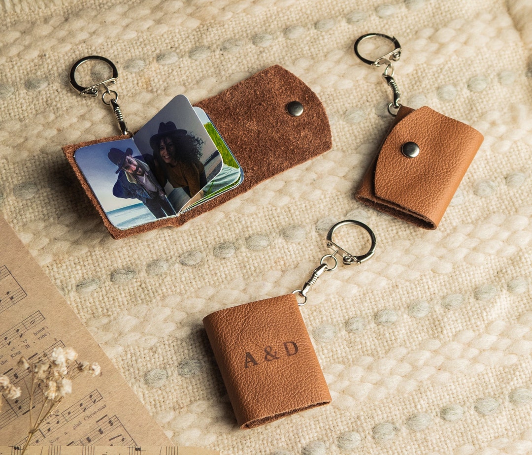 Photobook Keychain, 14-picture Mini Album Keychain With Photos, Gift ...