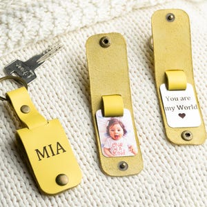 Personalized Baby Face Keychain, Baby Boy Girl Photo on Keychain, New ...