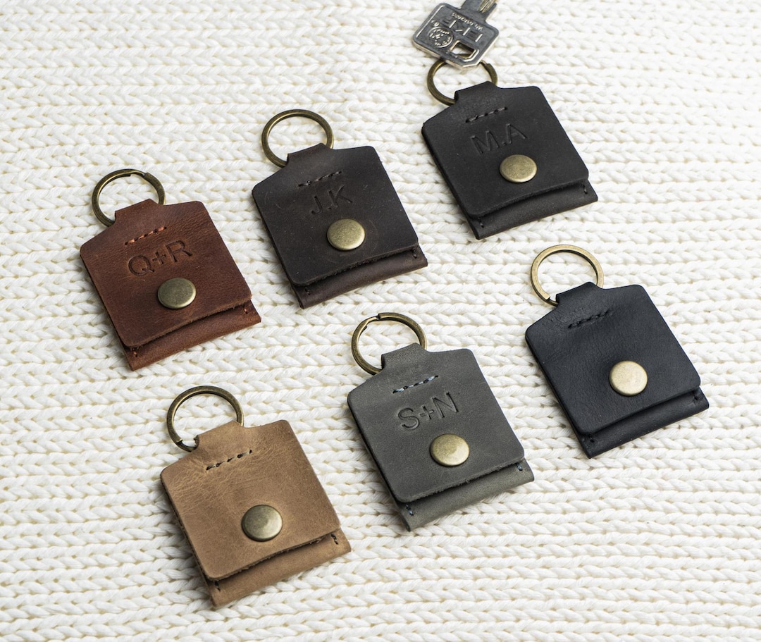 Ring Ring Key Holder, Personalized Leather Ring Box, Customized Ring ...