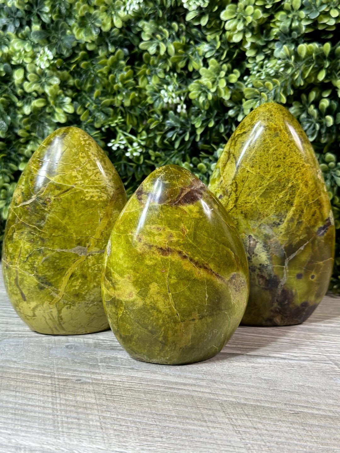 Vibrant Green Opal Freeforms, Common Opal, Earthy Colors & Tones, Opal ...