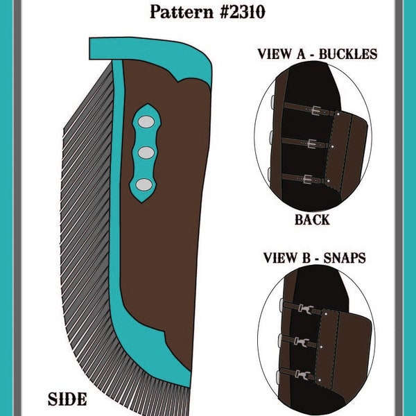 Chaps Pattern - Etsy