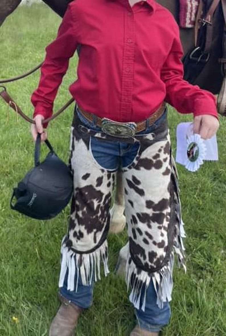 2305 PRINTED - Child - Chinks Pattern Western Riding Chinks by ...