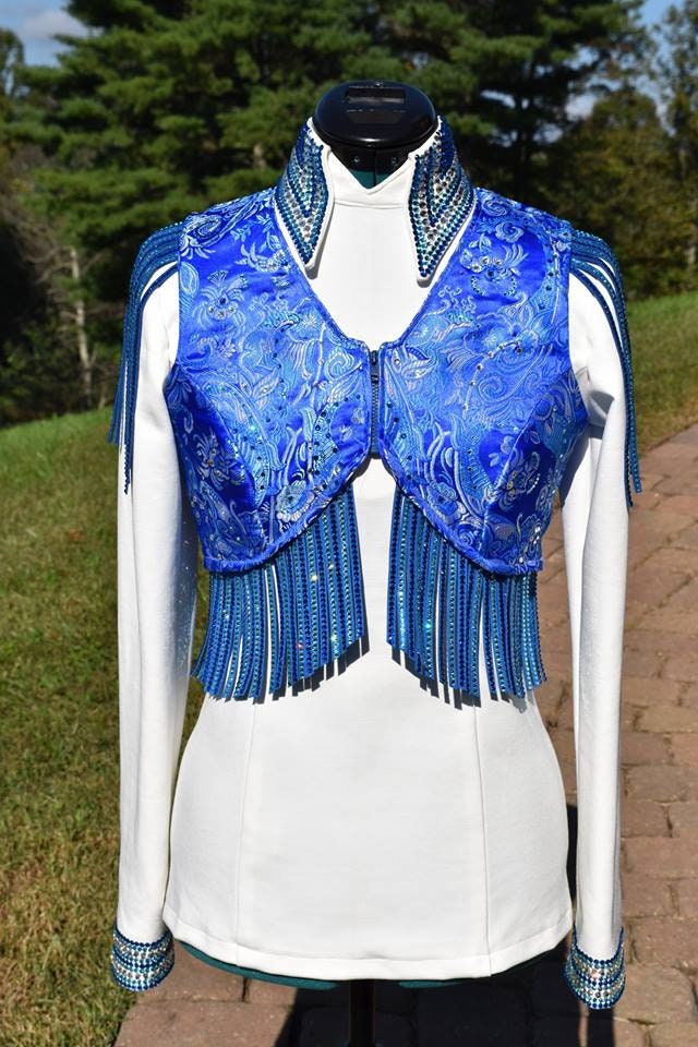 Fringe Bolero Vest Sewing Pattern - Show Clothes, Misses Sizes (PDF ...