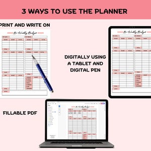 Bi-weekly Paycheck Budget Printable, Bi Weekly Budget Planner 2025/2026 ...