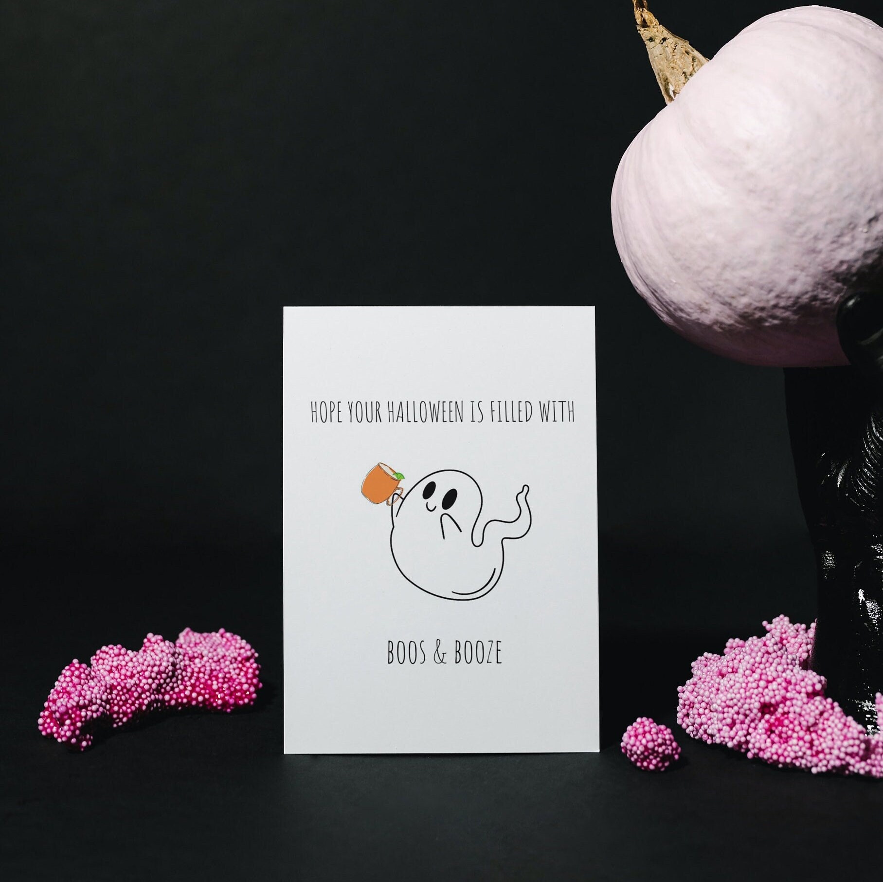 Funny Printable Halloween Card. Funny Halloween Card. Digital Download ...