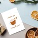 Printable Fall Card. Pumpkin Spice Card. Digital Download Card. Instant ...