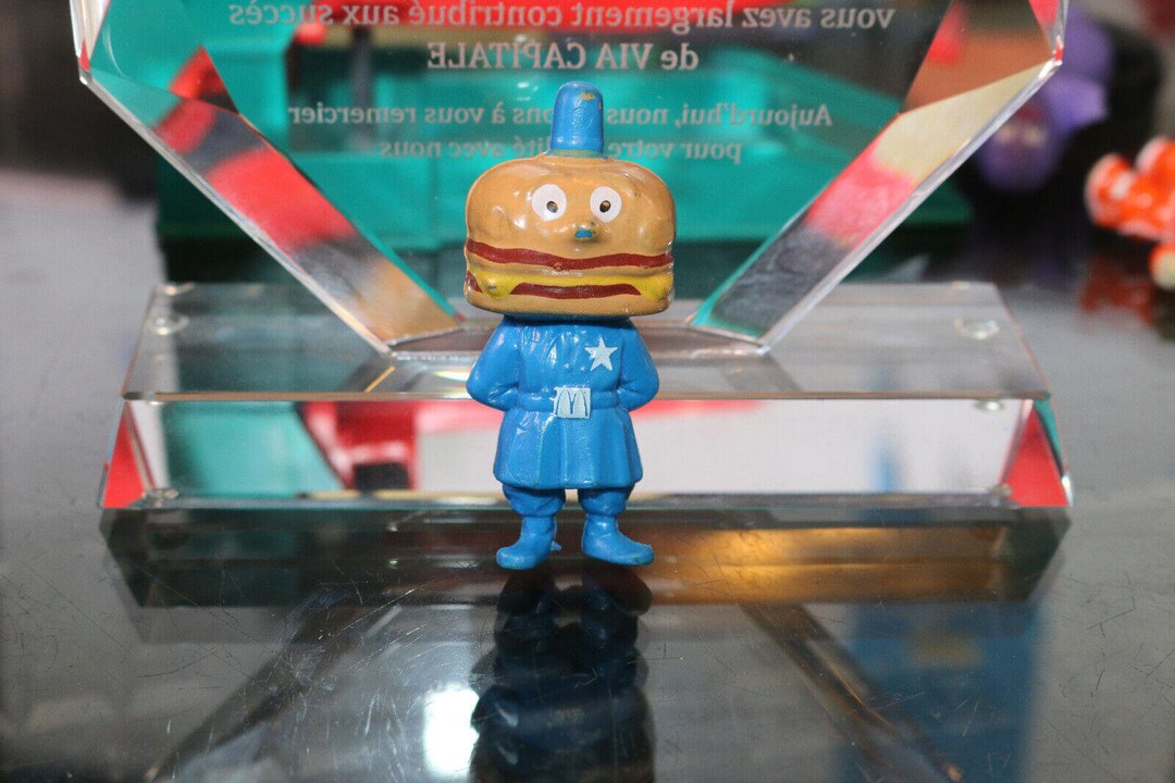 1985 Mcdonalds PVC Mc Donald's Big Mac Figure Vintage Toy Zorro - Etsy
