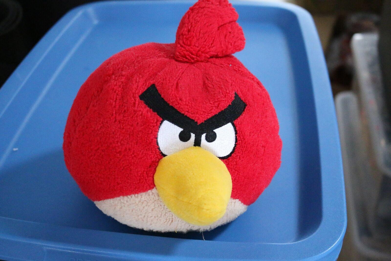 Angry Birds Plush Red Bird Toy Stuffed Animal 8 No Tag - Etsy