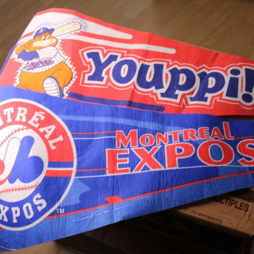 Montreal Expos Youppi Pennant Baseball Logo 30 Long - Etsy