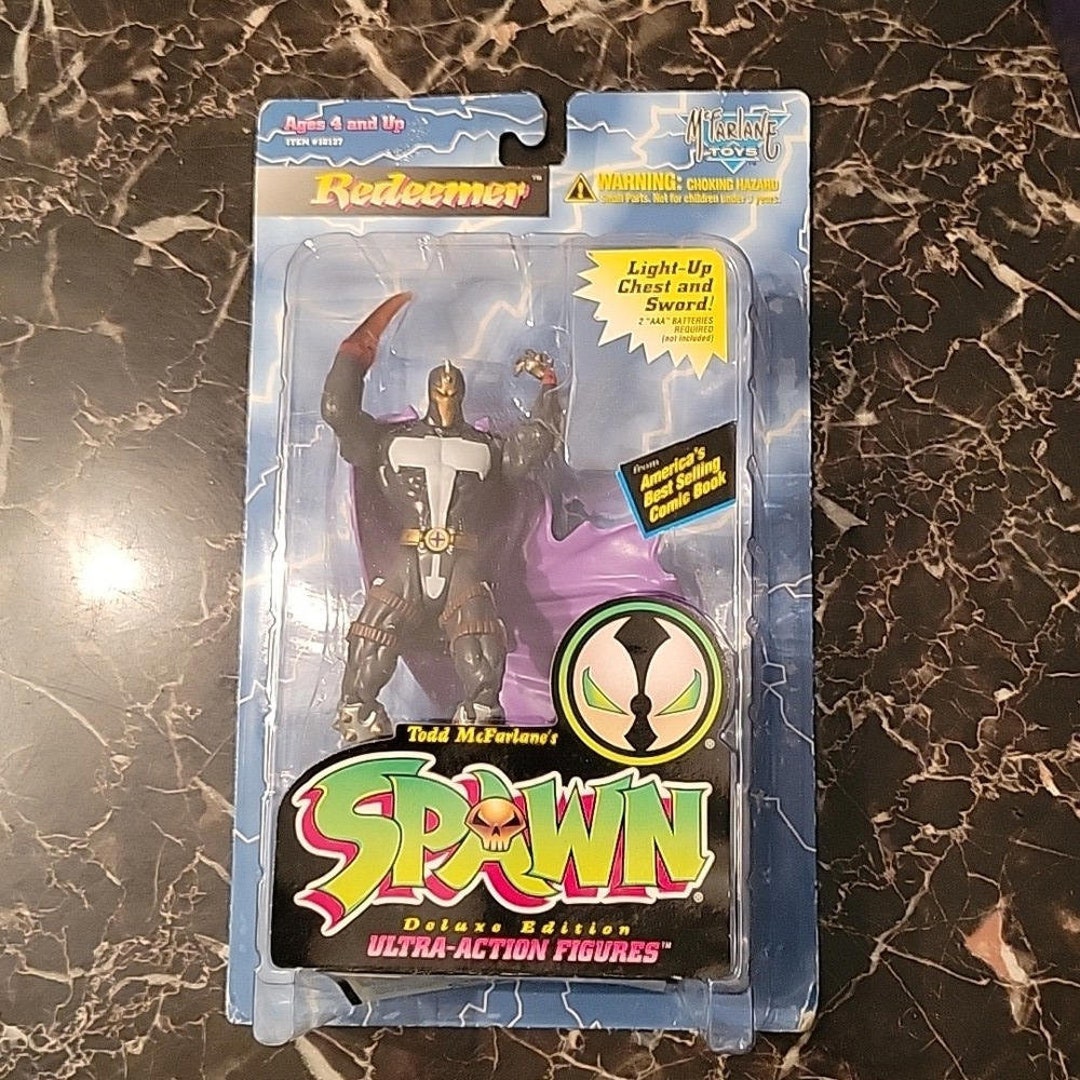 Spawn Redeemer Action Figure 1995 Mcfarlane Toys NEW on Card Toy Deluxe ...