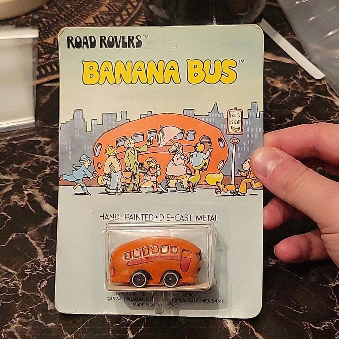 1974 Hallmark Road Rovers Banana Bus 1stedition Hong Kong on - Etsy