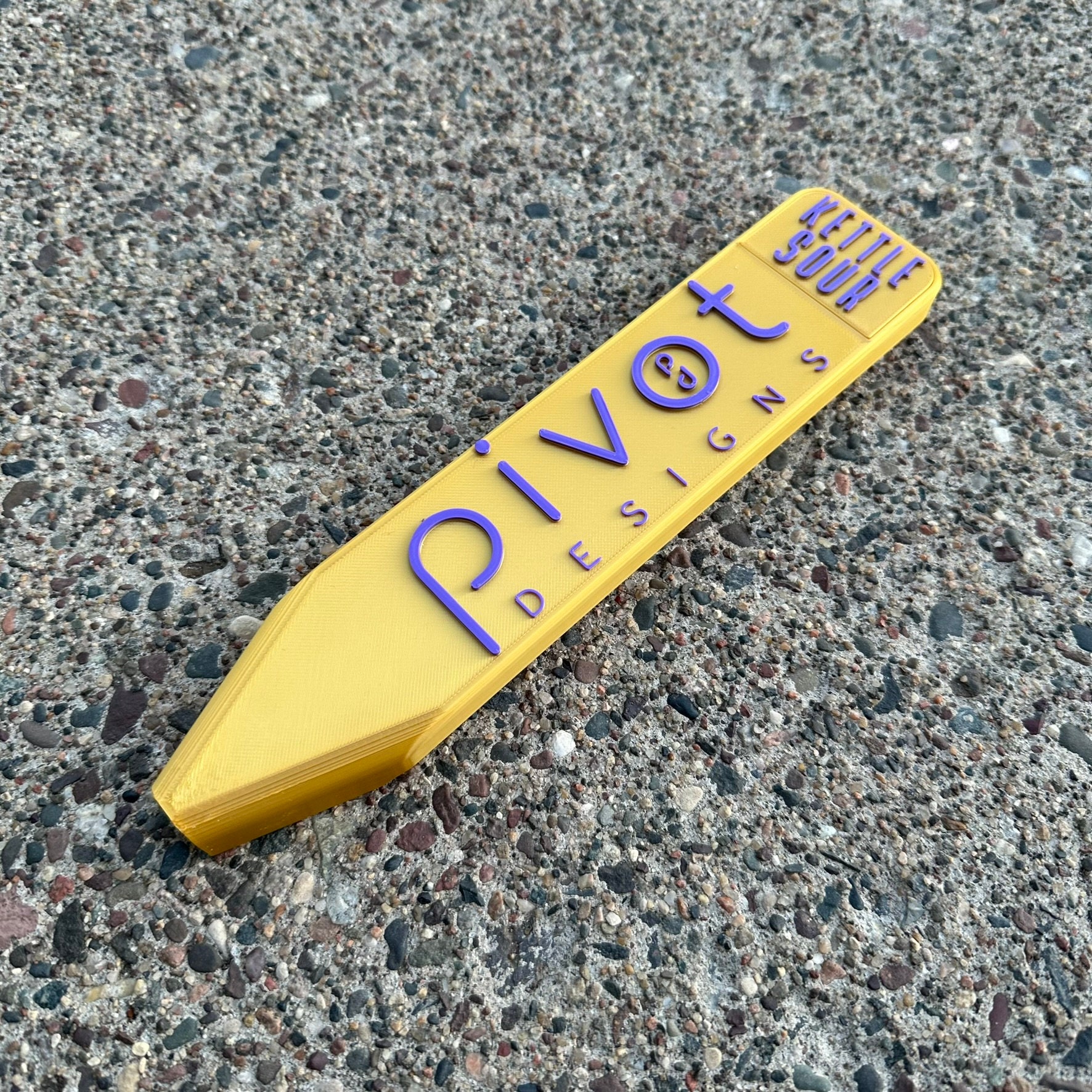 Custom Logo Tap Handle Removable Label Plate High Contrast Any Color ...