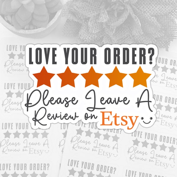 Leave a Review - Etsy Canada