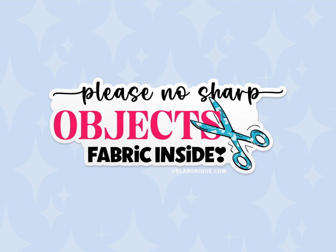 Shipping Stickers for Your Packaging : Please No Sharp Objects - Etsy