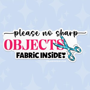 Shipping Stickers for Your Packaging : Please No Sharp Objects - Etsy