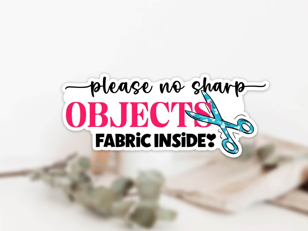 Shipping Stickers for Your Packaging : Please No Sharp Objects - Etsy