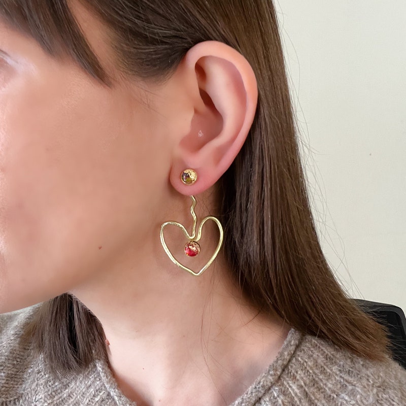 Front Back Earrings - Etsy