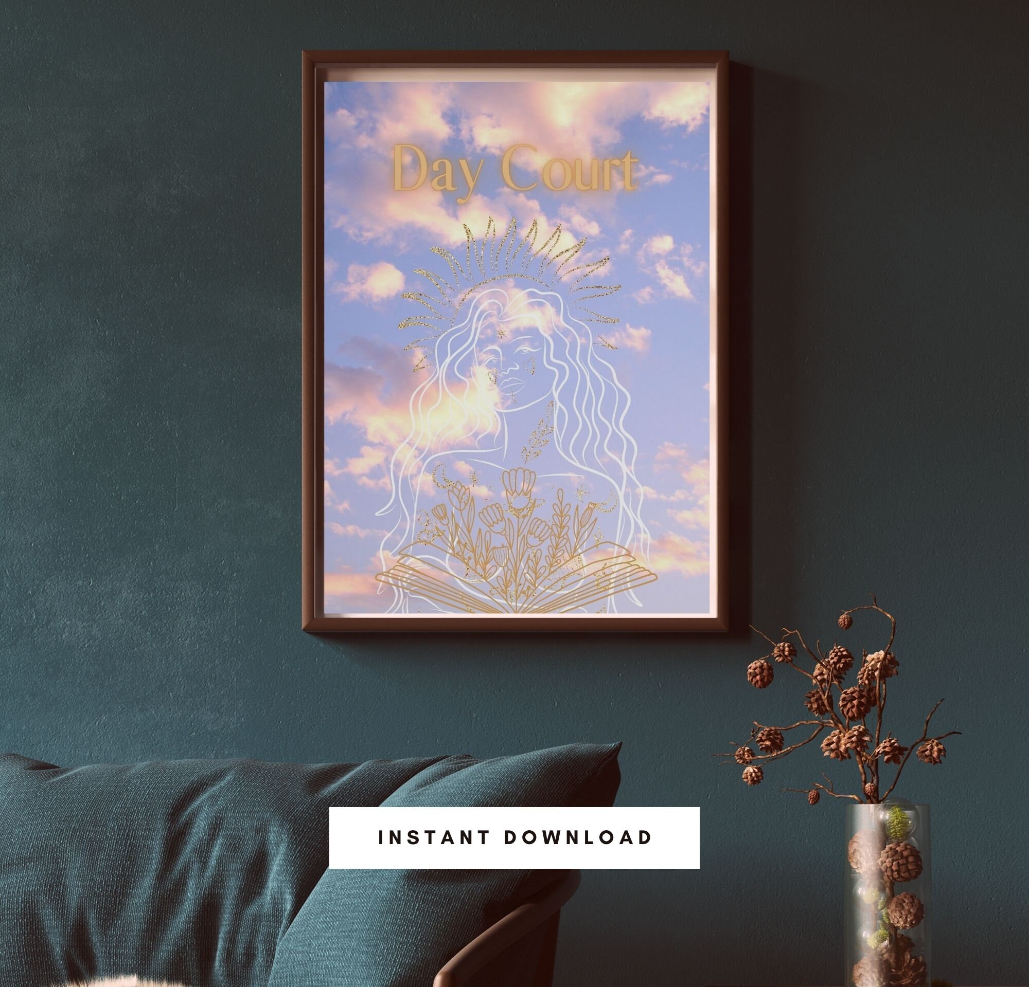 Day Court ACOTAR Print | ACOTAR Printable Art, Digital Download ...