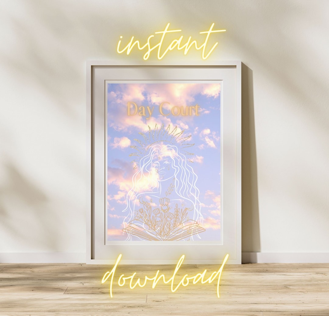 Day Court ACOTAR Print | ACOTAR Printable Art, Digital Download ...