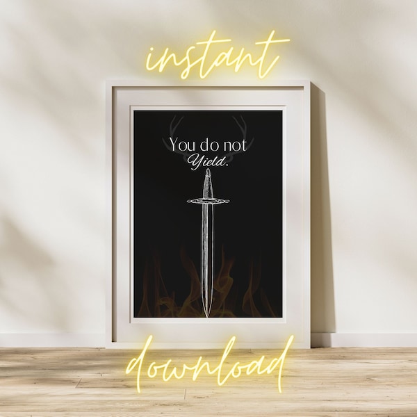 You Do Not Yield - Etsy Ireland