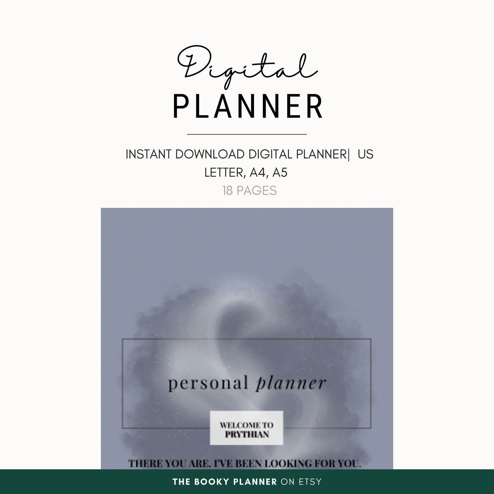 ACOTAR Inspired Book Journal, Digital Planning, INSTANT DOWNLOAD ...