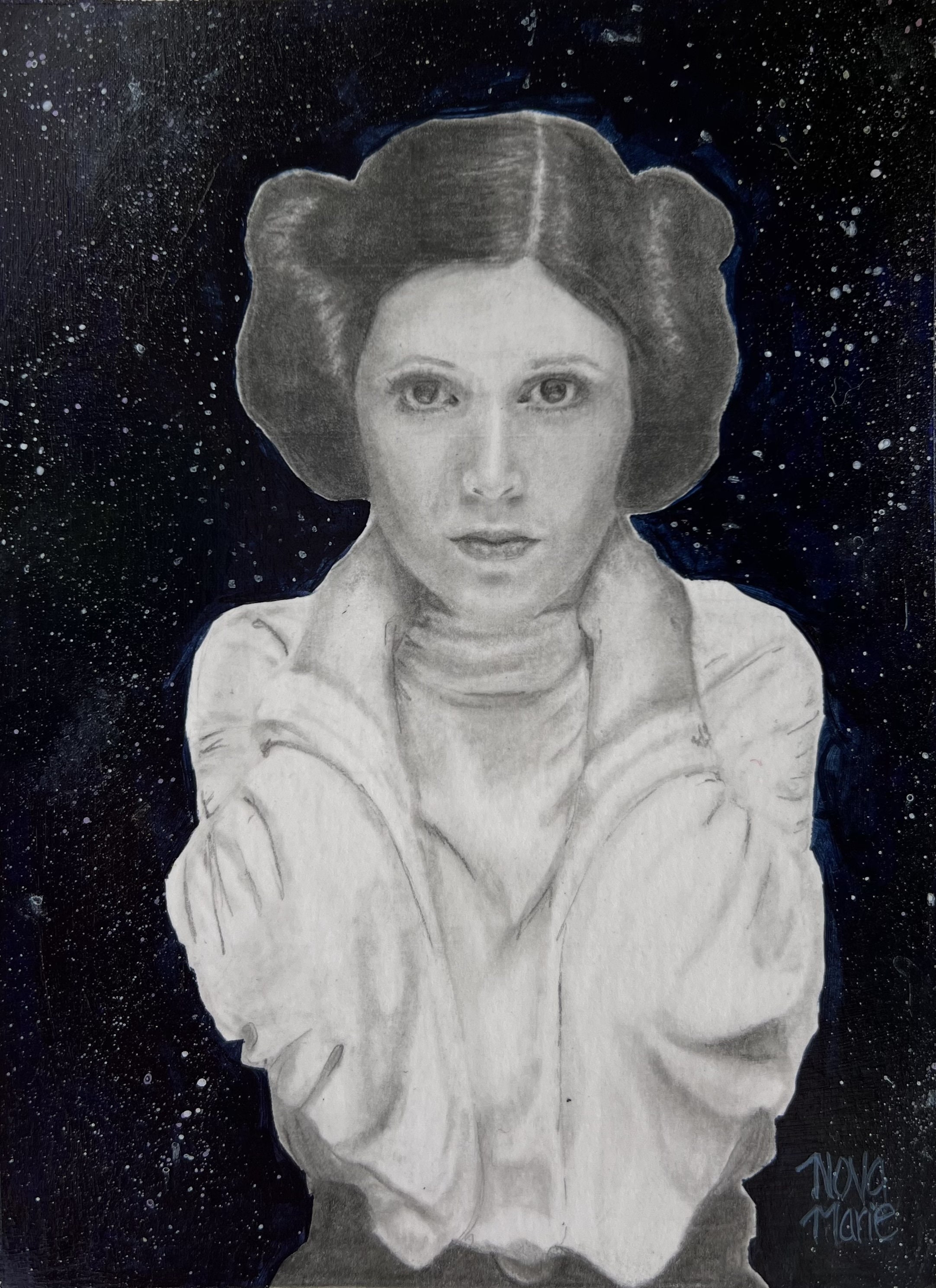Princess Leia Star Wars Fan Art - Etsy