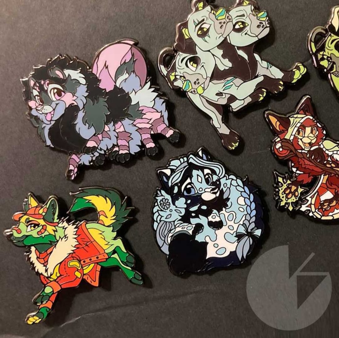 Unique Fursona Pins - Etsy