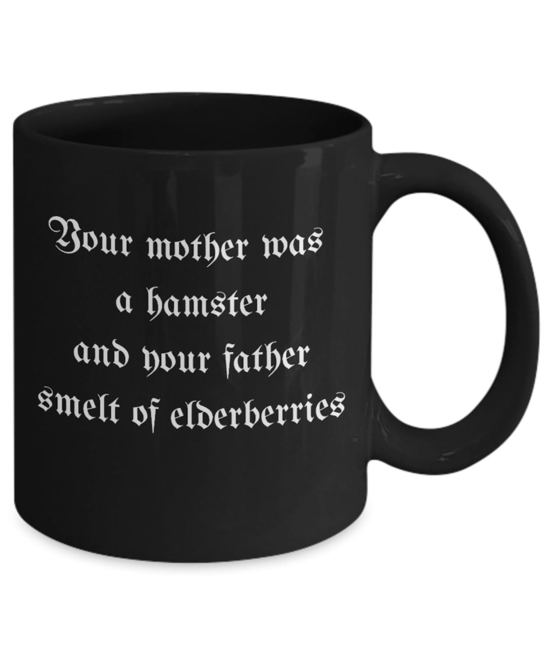Monty Python Mug With Holy Grail; Funny Quotes "your Mother Was a ...