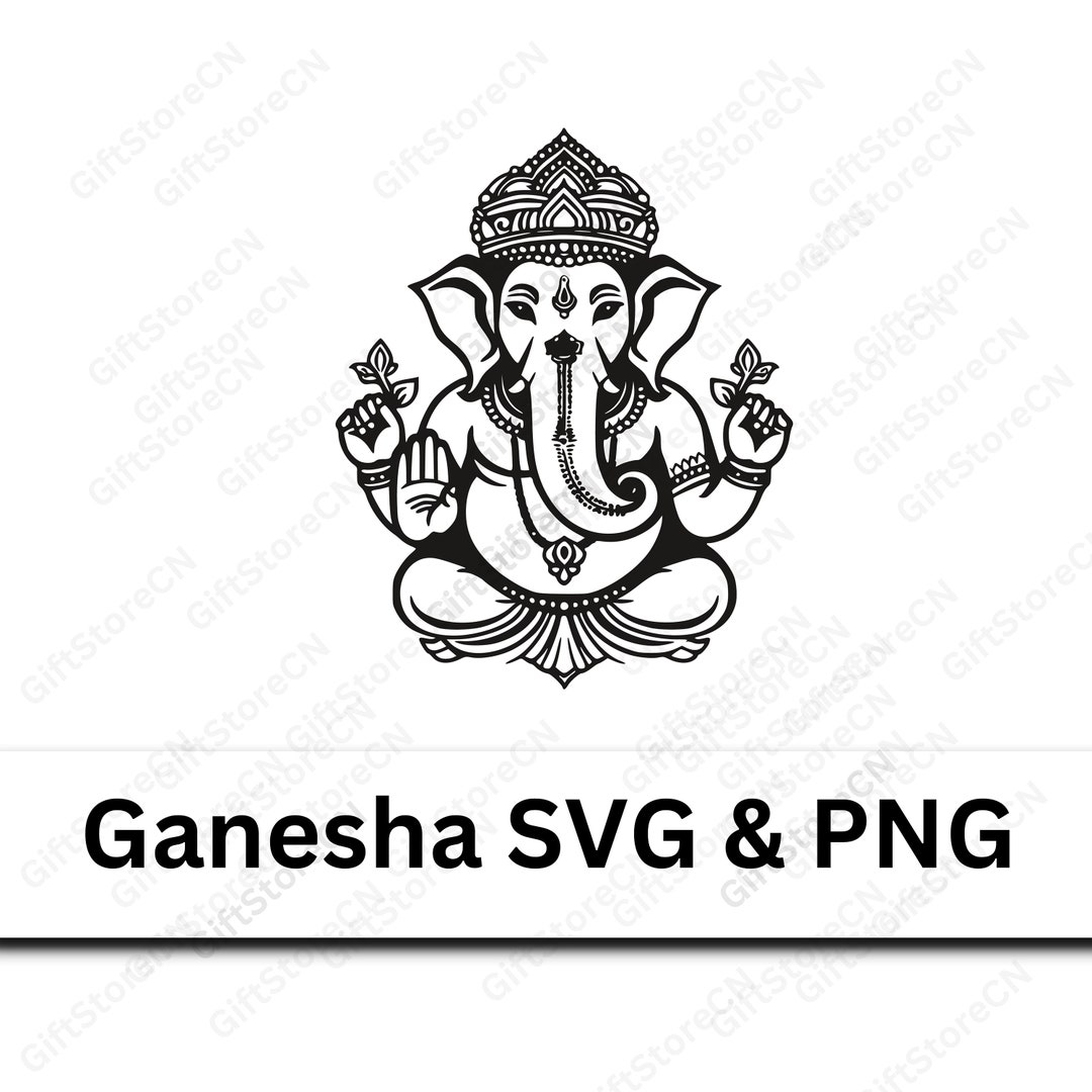 Ganesha Svg, Lord Ganesha SVG File, Ganesha Svg, Ganesha SVG File for ...