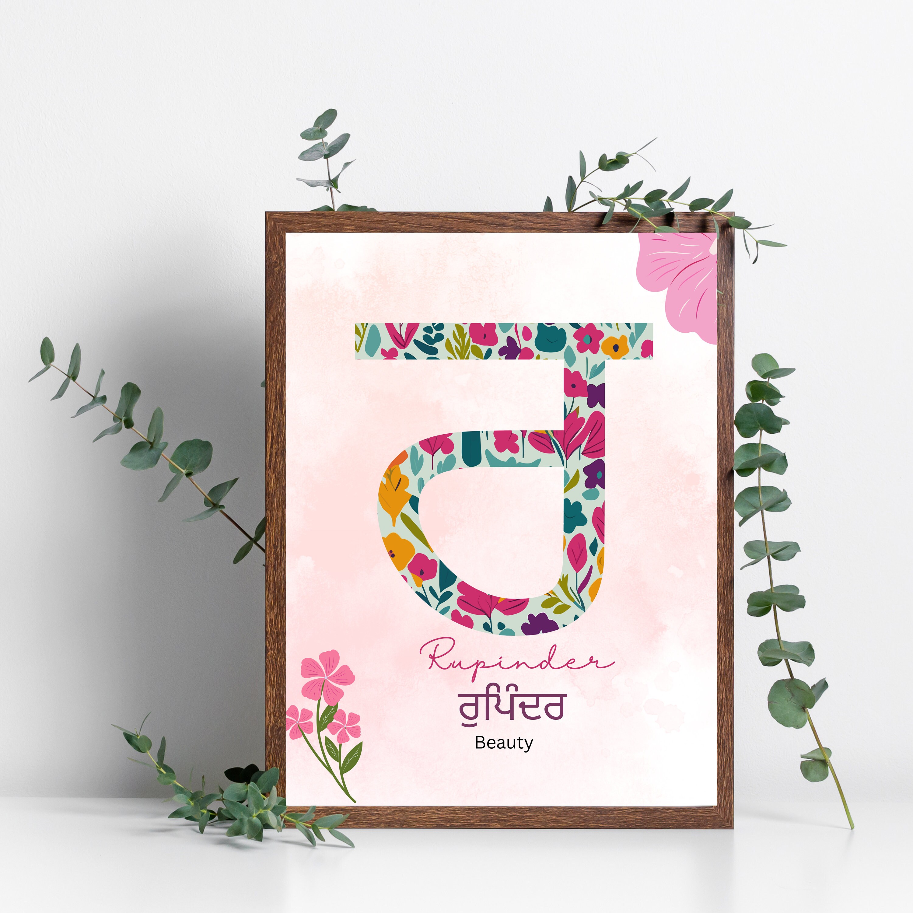Sikh Nursery Wall Art, Sikh Name Wall Art, Sikh Nursery Wall Decor ...