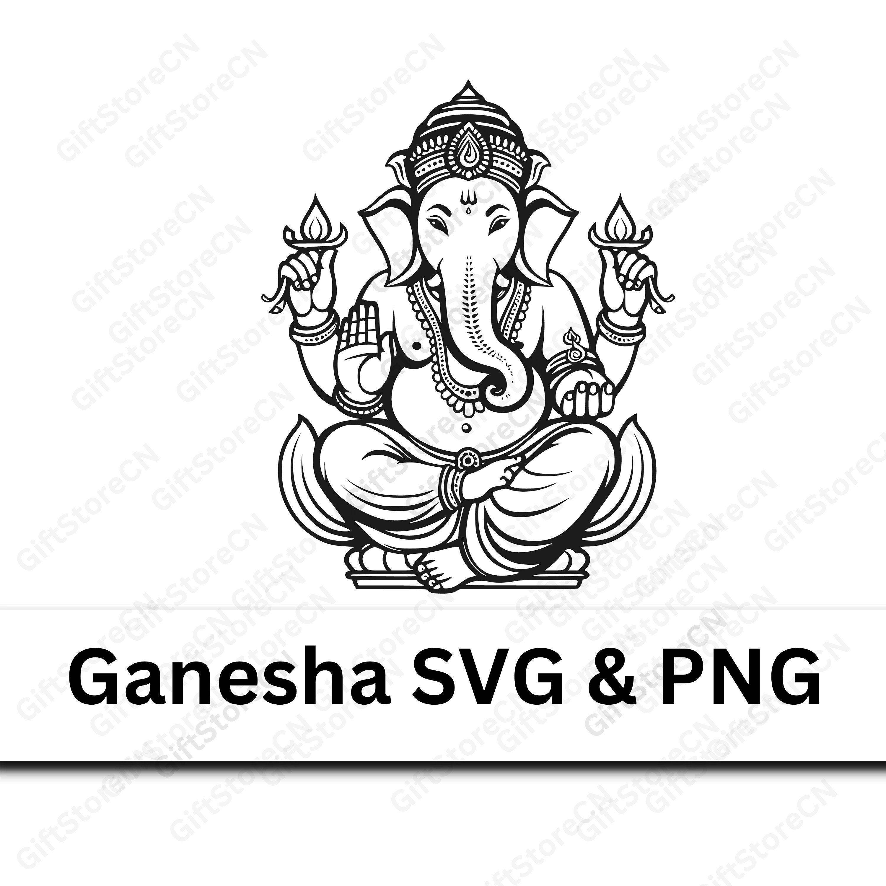 Ganesh Svg, Lord Ganesha SVG File, Ganesha Svg, Ganesha SVG File for ...
