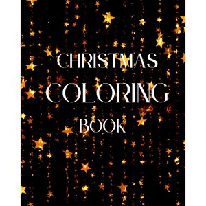 Christmas Coloring Book-template Designs-digital Art-printable - Etsy