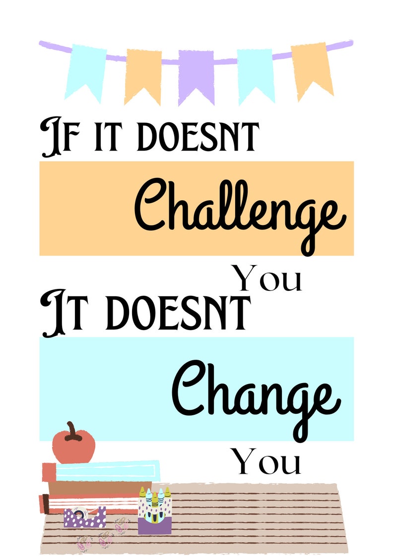 Positive Classroom Quotes-printable and Digital Download-boho - Etsy